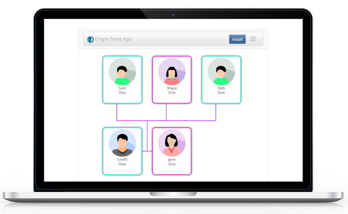 Free Online Family Tree App - OriginTrees